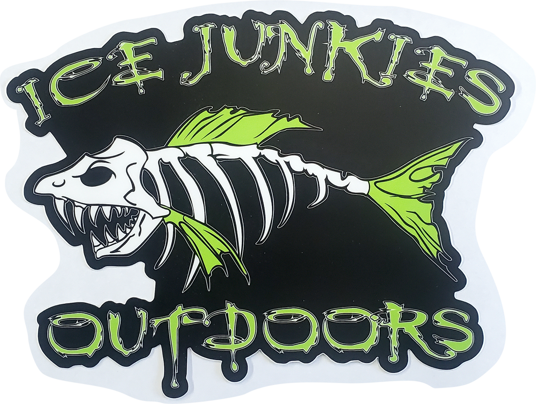 Large Toxic IJO Logo Decal – Ice Junkies Outdoors